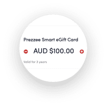 Prezzee Smart eGift Card | Instant free delivery