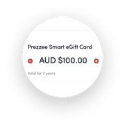Prezzee Smart eGift Card | Instant free delivery