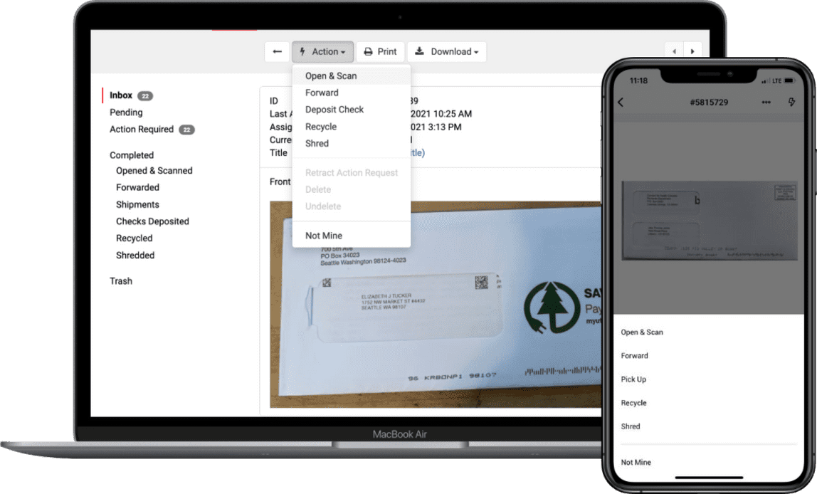 Virtual Mailbox | Anytime Mailbox