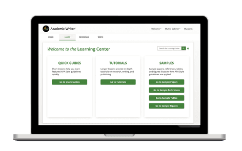 APA | Academic Writer Institutional Trial