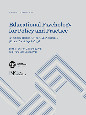APA Journals: Educational Psychology | APA