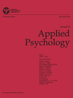 APA Journals: Industrial and Organizational Psychology | APA