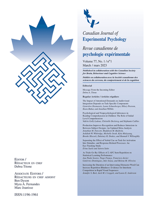Journals | Canadian Psychological Association
