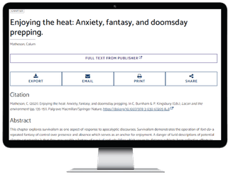 APA PsycInfo® research services