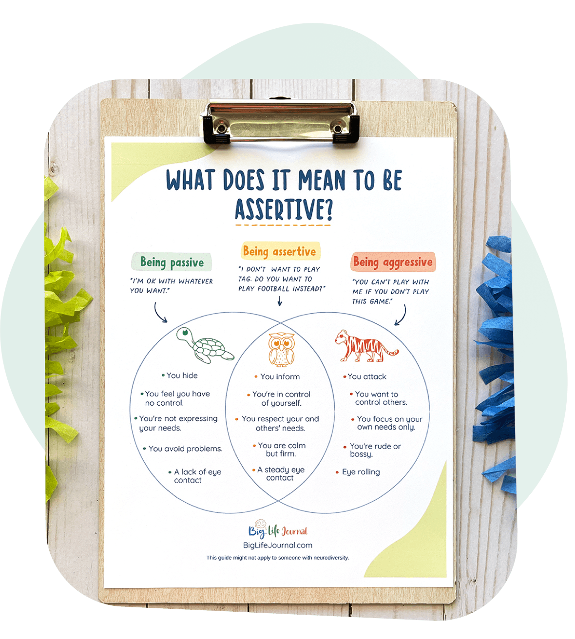 Assertive children know how to stand up for themselves (and others ...