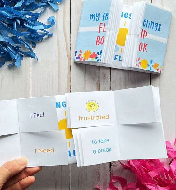 My Feelings Flip-Book Printable | Big Life Journal