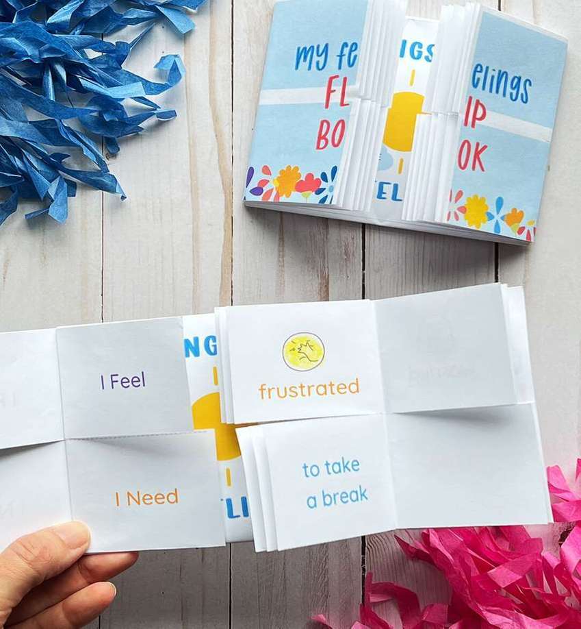My Feelings Flip-Book Printable | Big Life Journal