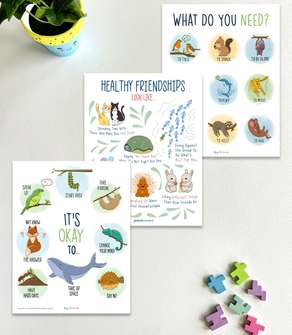 "Self-Awareness Poster Collection"- Big Life Journal