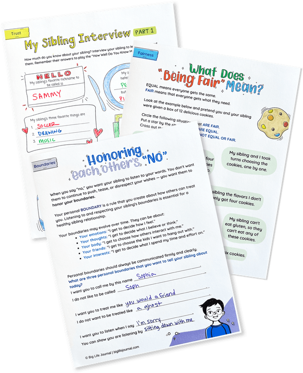 Big Life Journal - The New Sibling Kit
