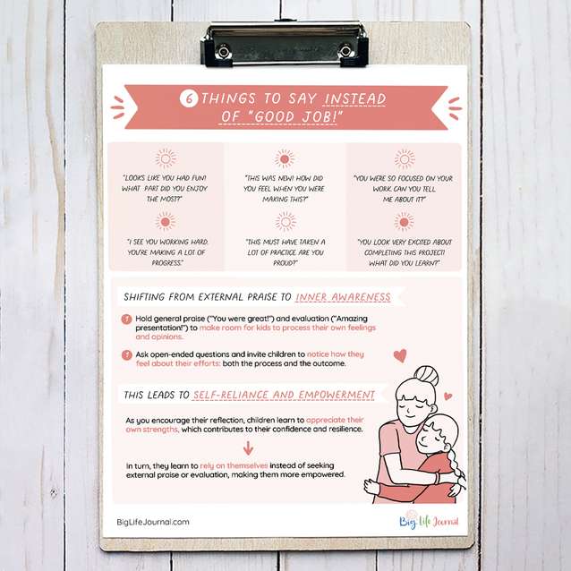 Your Words Matter Printable Kit from Big Life Journal