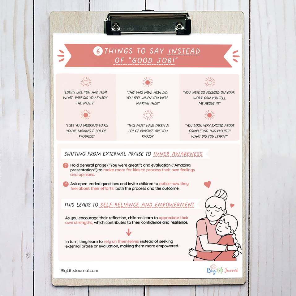 Your Words Matter Printable Kit from Big Life Journal