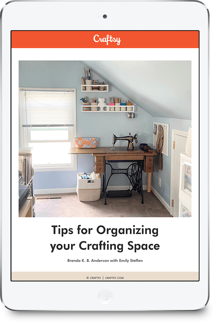 Tips for Organizing your Crafting Space | Craftsy