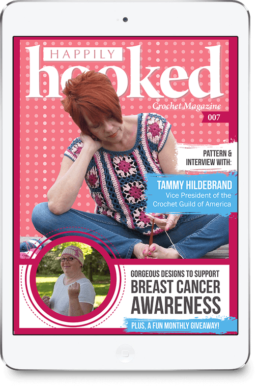 Happily Hooked Magazine: Issue 7 | Creative Crochet Corner