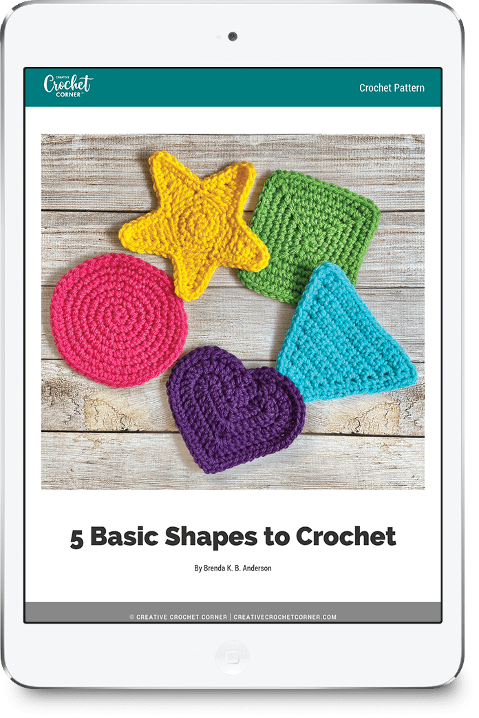 5 Basic Shapes to Crochet | Creative Crochet Corner