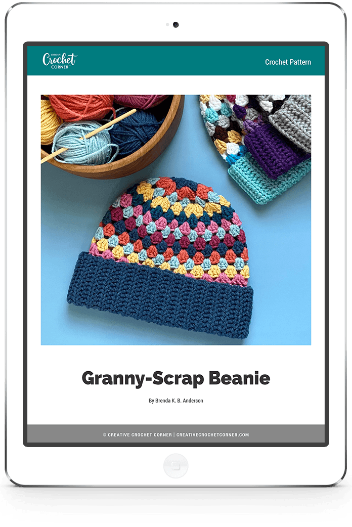 Granny Scrap Beanie | Creative Crochet Corner