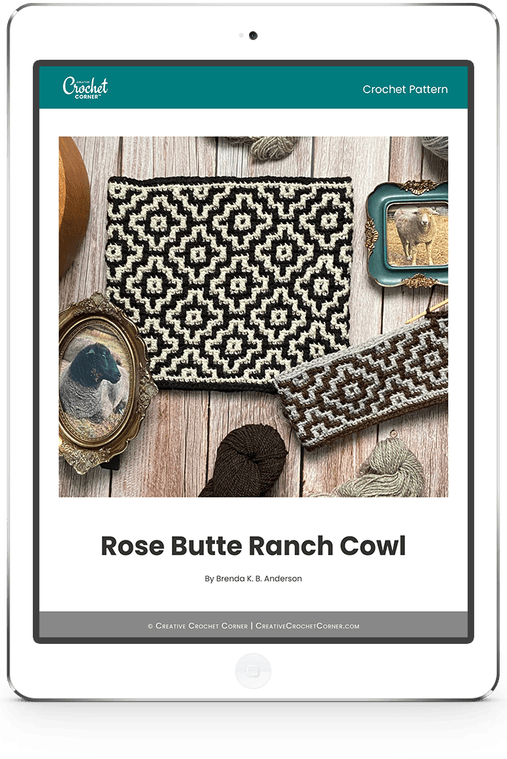 Rose Butte Ranch Cowl | Creative Crochet Corner