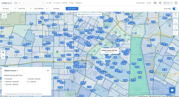 Commercial Real Estate Sales Comps & Data | Crexi