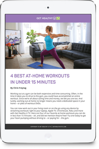 4 Best At-Home Workouts in Under 15 Minutes | Get Healthy U TV