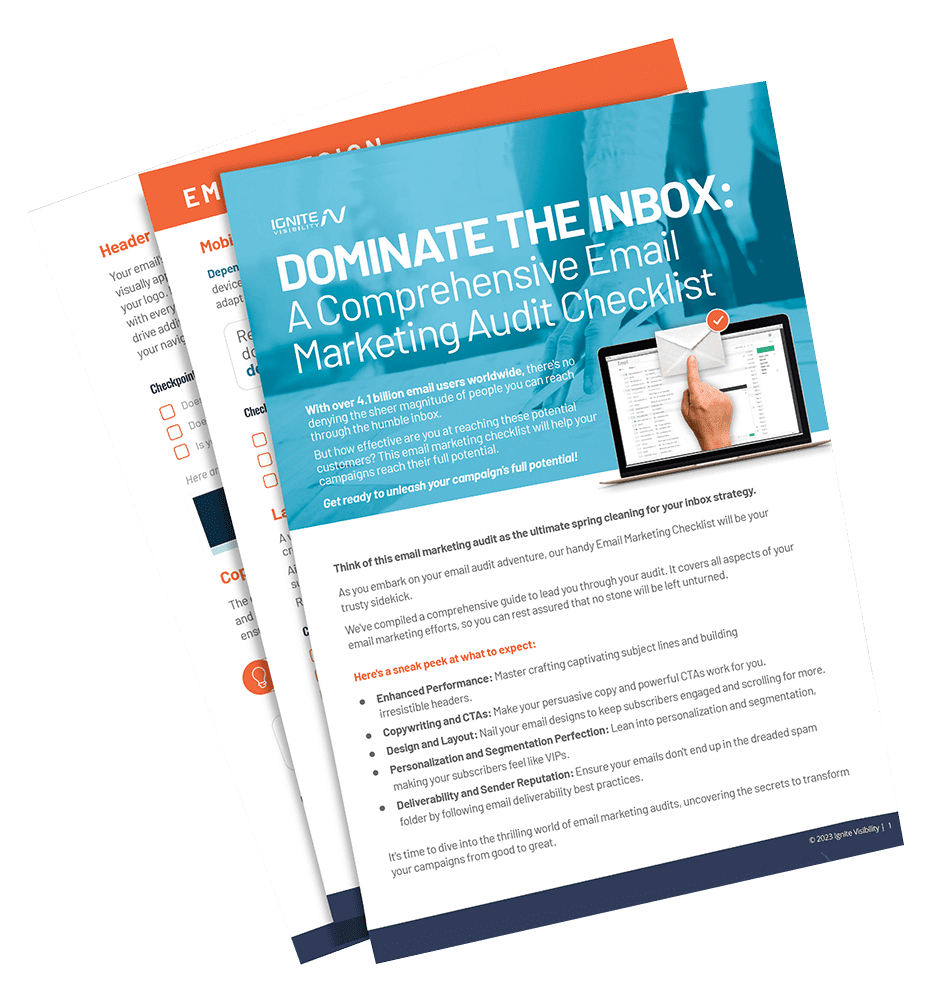Free Email Marketing Audit Checklist