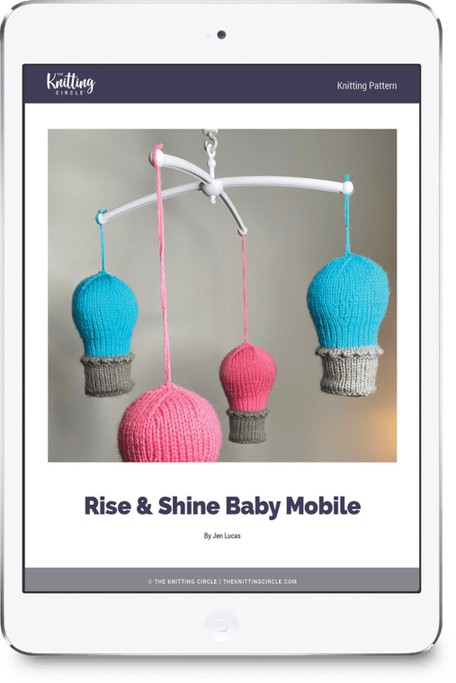 Rise & Shine Baby Mobile | The Knitting Circle