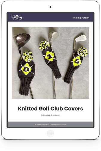 Knitted Golf Club Covers | The Knitting Circle