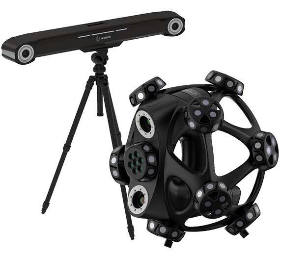 MARVELSCAN, ATLASCAN Max & HYPERSCANNER Handheld 3D Scanners