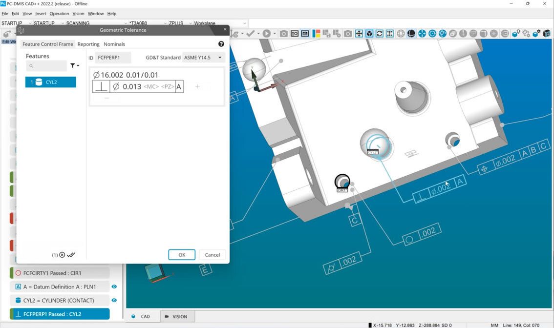 PC-DMIS Metrology Software