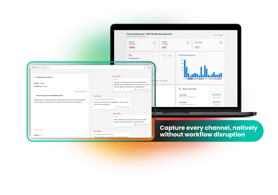 Unified Digital Compliance and Supervision Platform - MirrorWeb Insight