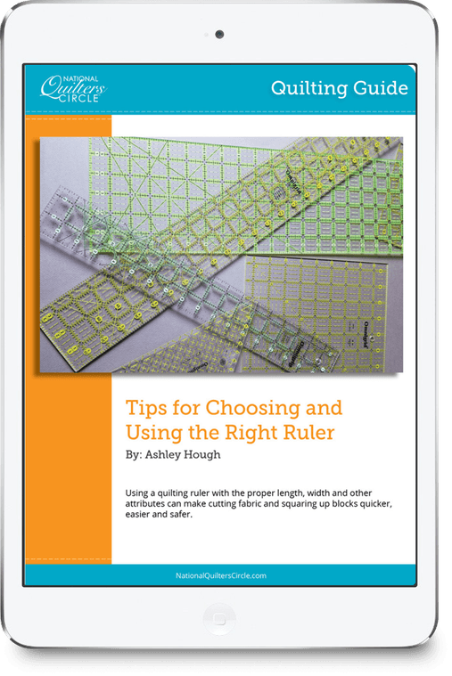 Tips for Choosing and Using the Right Ruler | National Quilters Circle