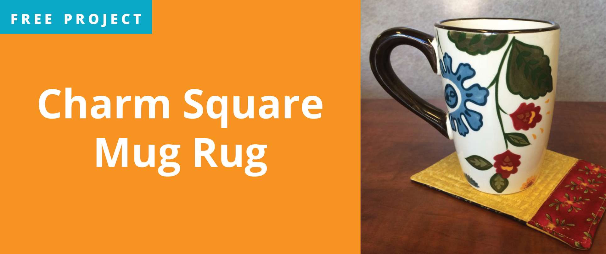 Charm Square Mug Rug | National Quilters Circle