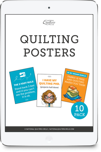 Free Quilting Posters | National Quilters Circle
