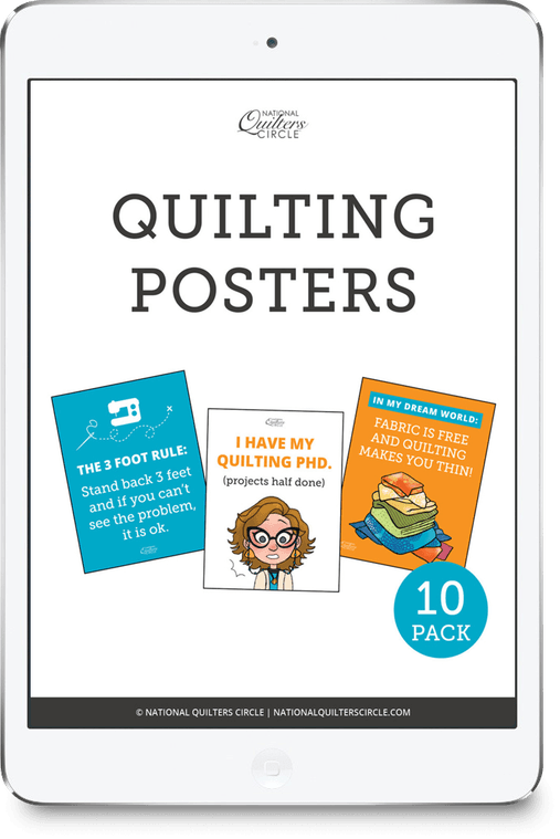 Free Quilting Posters | National Quilters Circle