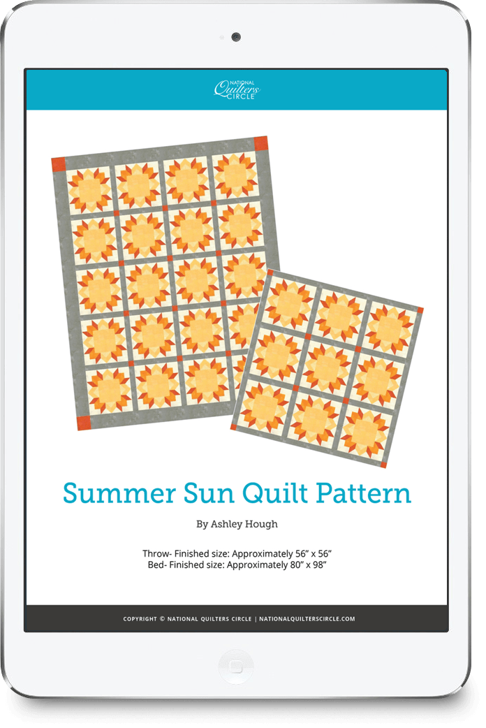 Summer Sun | National Quilters Circle