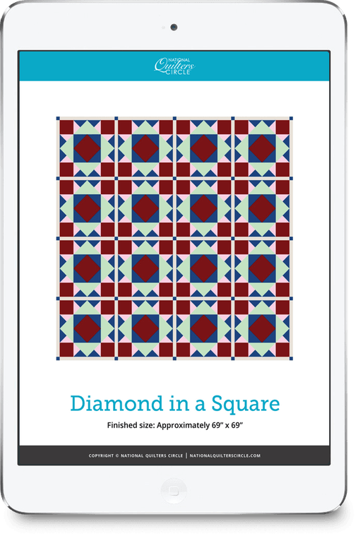 Diamond in a Square | National Quilters Circle
