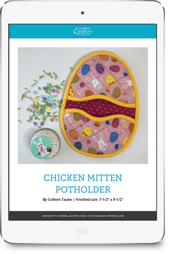 Chicken Mitten Potholder | National Quilters Circle