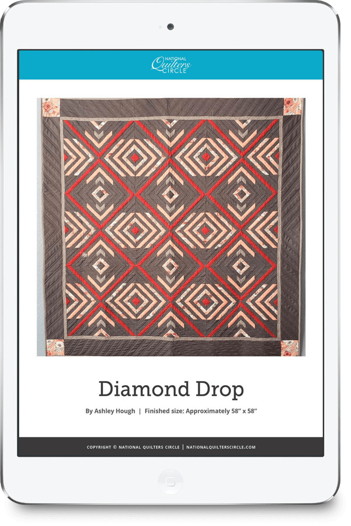 Diamond Drop | National Quilters Circle