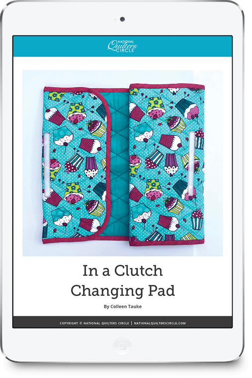 In a Clutch Changing Pad | National Quilters Circle