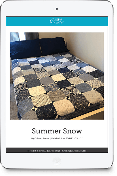 Summer Snow | National Quilters Circle