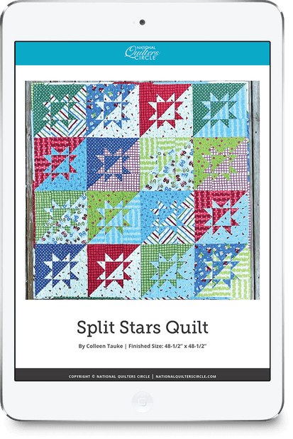 Split Stars Quilt | National Quilters Circle