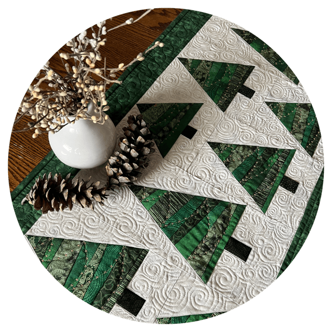 Forest Festival Table Runner | National Quilters Circle