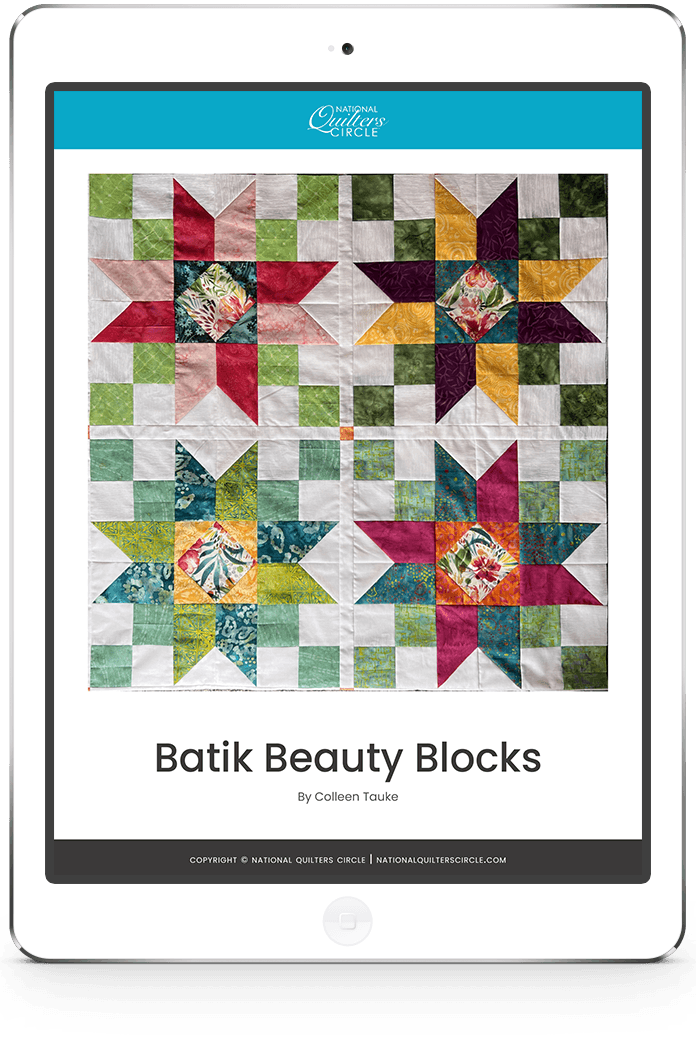 Batik Beauty Blocks | National Quilters Circle