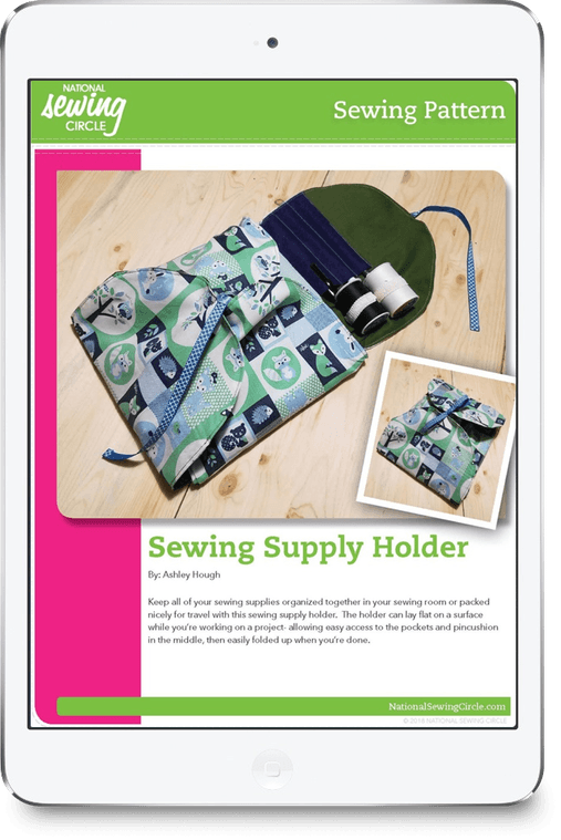 Sewing Supply Holder | National Sewing Circle