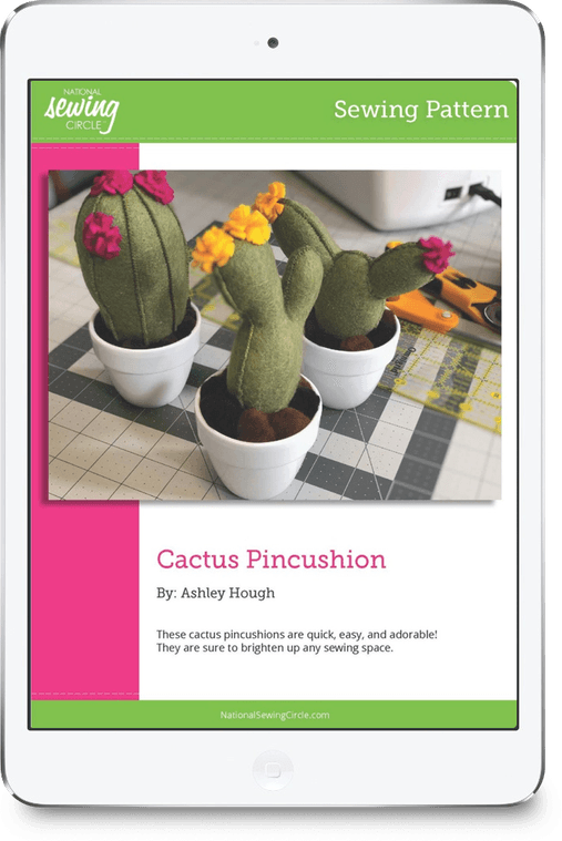 Cactus Pincushions Pattern | National Sewing Circle