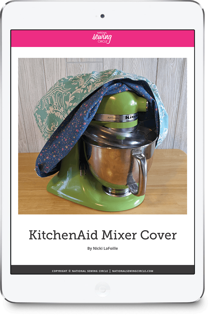 KitchenAid Mixer Cover | National Sewing Circle