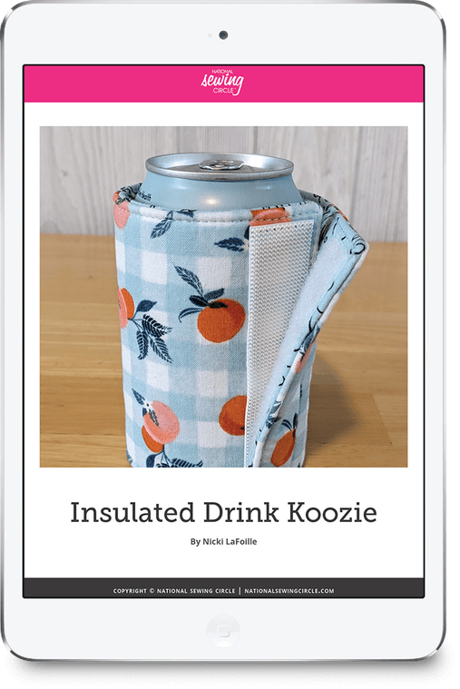 Insulated Drink Koozie | National Sewing Circle