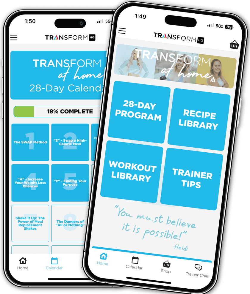 FREE Transform at Home App | Transform HQ