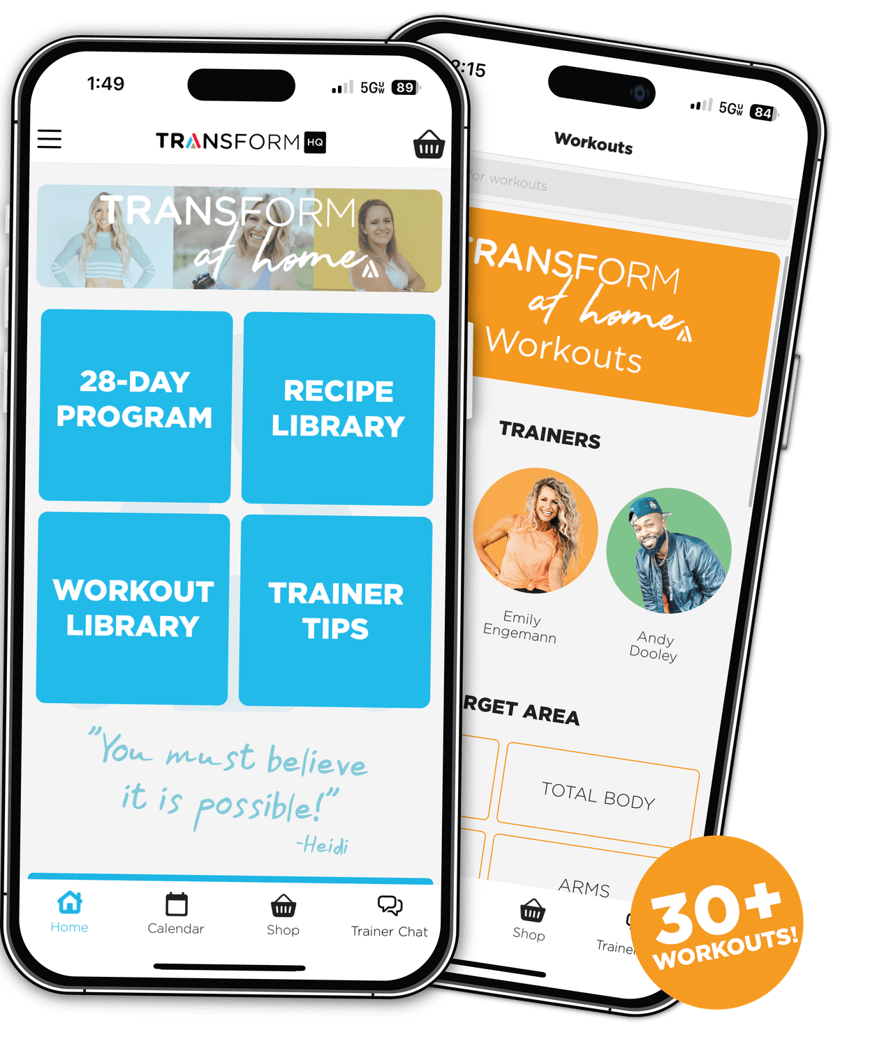 FREE Transform at Home App | Transform HQ