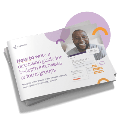 Ebook: How to write a discussion guide for in-depth interviews or focus ...