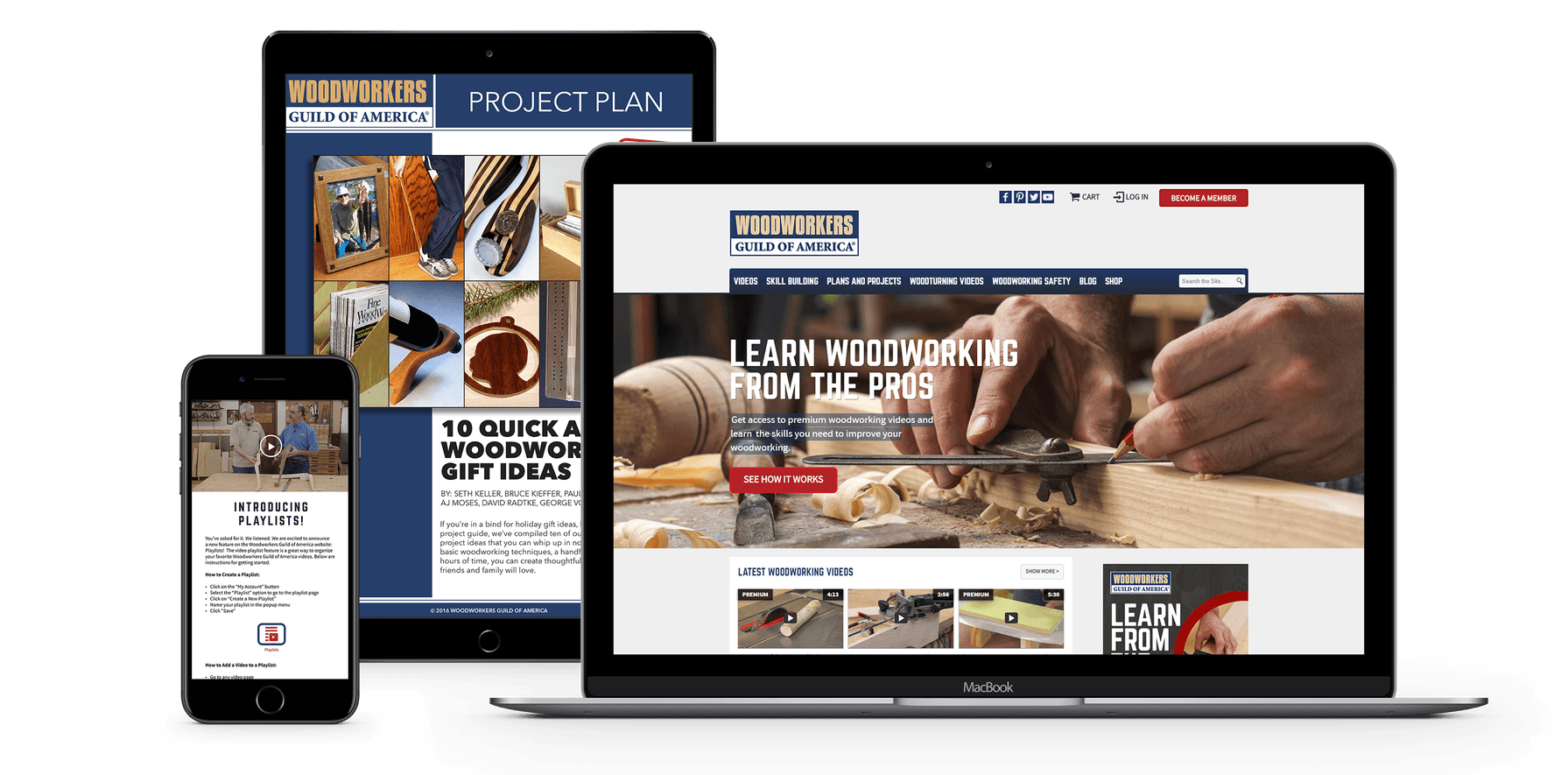 $2 Premium Membership | Woodworkers Guild of America