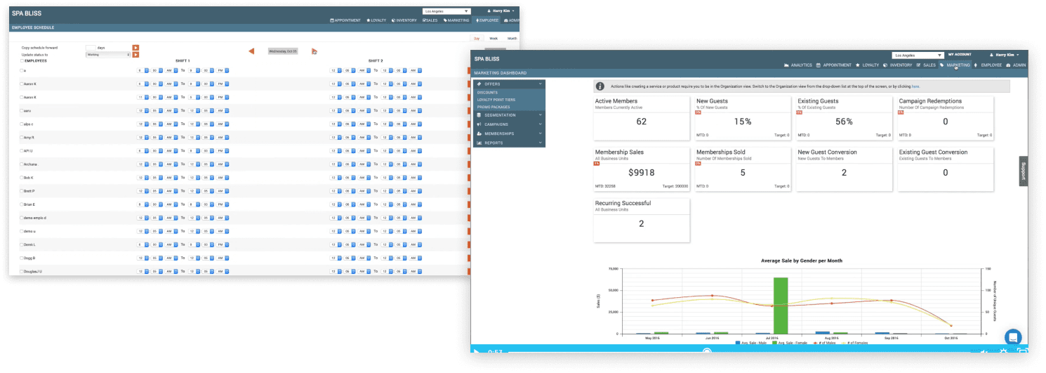 What software do salons use?
